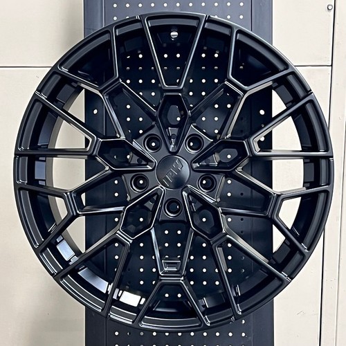 19" W717 SATIN BLACK STAGGERED WHEELS RIMS FITS BMW F10 5 SERIES XDRIVE ...