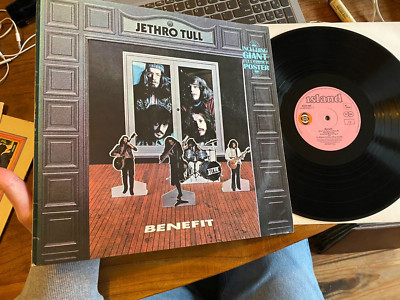 JETHRO TULL LP - BENEFIT / GERMAN 1ST PINK EYE ISLAND | eBay