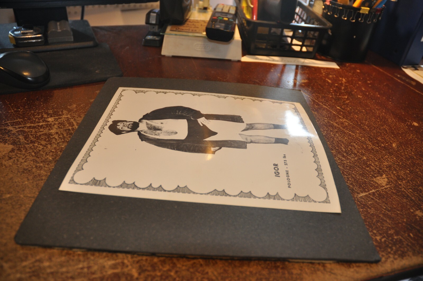 Mighty Igor 1970 wrestling lutte quebec grand prix original photo nwa ...