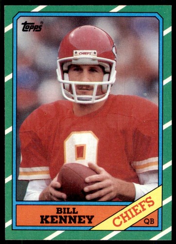 1986 TOPPS BILL KENNEY. KANSAS CITY CHIEFS #304 | eBay