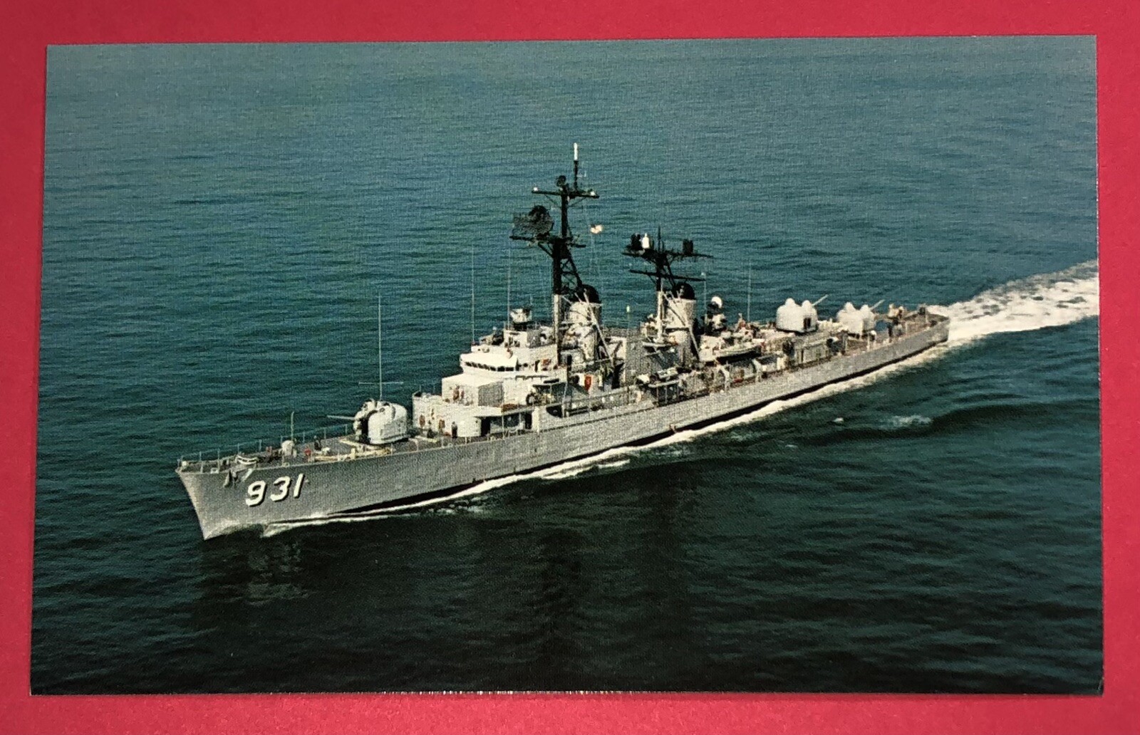 Postcard USS Forrest Sherman DD-931 Class Destroyer Ship US Navy | eBay