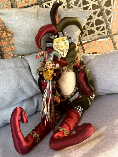 KATHERINES COLLECTION WAYNE KLESKI MARDI GRAS JESTER DOLL 31” | eBay