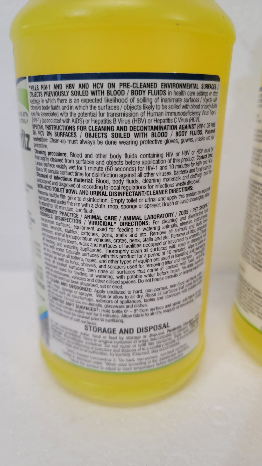 NYCO SANI-SPRITZ SPRAY One-Step Disinfectant Cleaner, 32 fl oz - Lot of ...