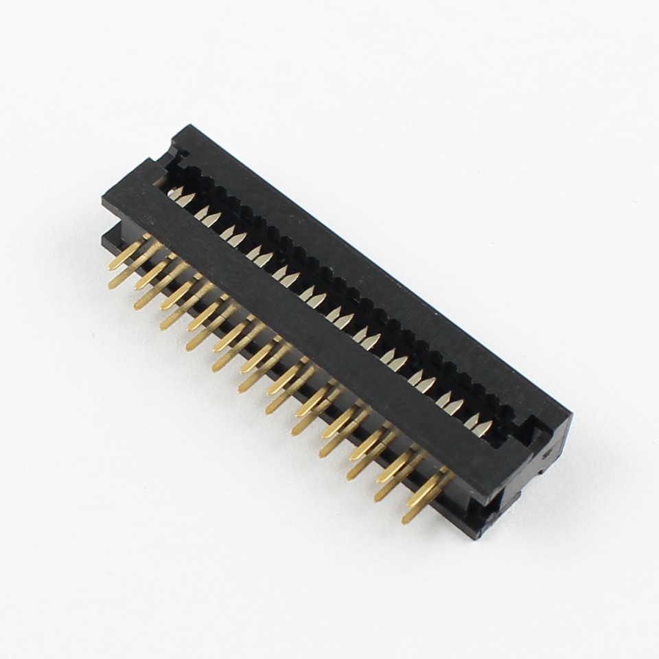 20Pcs 2.54mm Pitch 2x12 Pin 24 Pin Male Header FD IDC Cable Transition ...