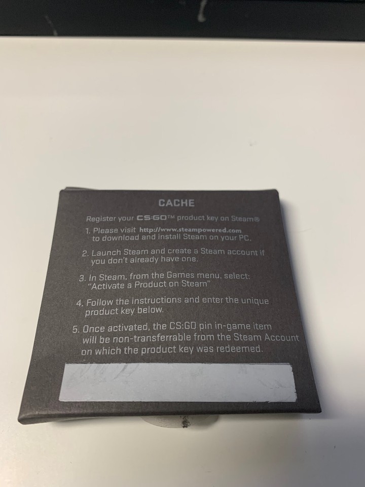 CSGO Series 2 Collectible Pin - Cache - Unscratched Code - NEW! CS GO ...