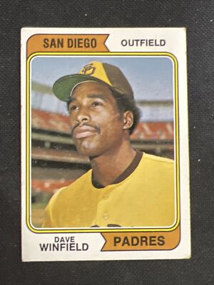 1974 Topps #456 Dave Winfield RC Rookie EX San Diego Padres HOF *95 | eBay