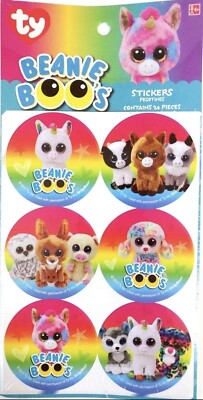 Beanie Boos Stuffed Toy Ty Cute Kids Birthday Party Favor Scrapbook ...