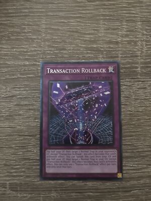 Yugioh Transaction Rollback Collectors Rare MZMI-EN038 1st Edition near ...