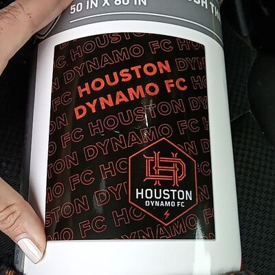 Houston dynamo super soft plush throw 50x60 in | eBay