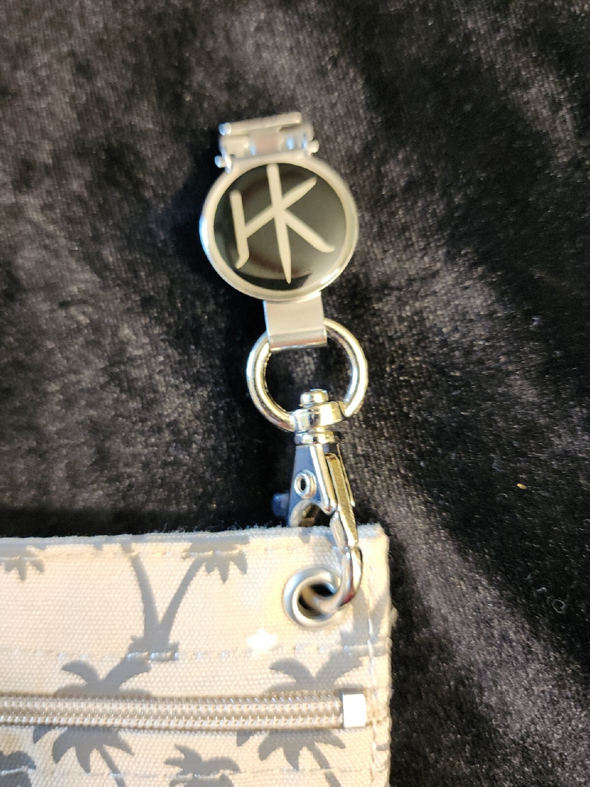 Hip Klip Clip To Waist Mini Purse Keys Bag 5" x 6" Horizontal Palm ...