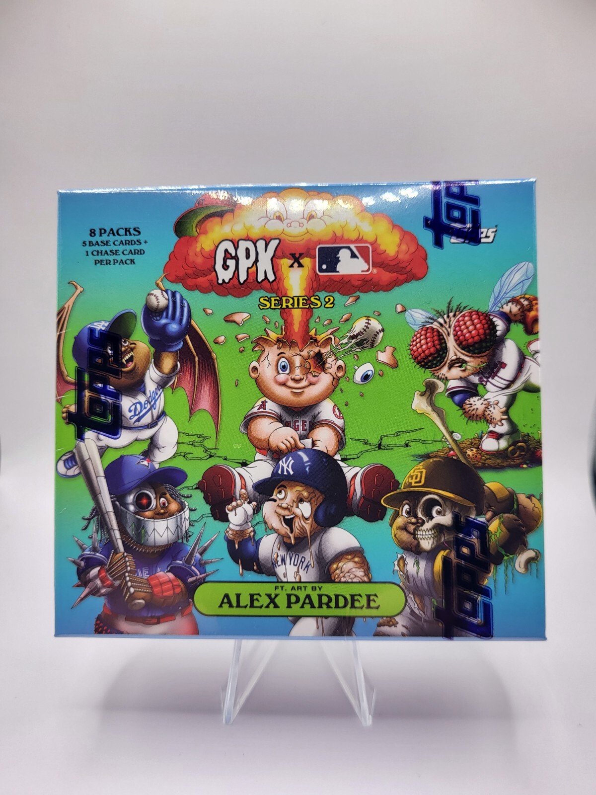 2022 Topps GPK x MLB Series 2 by Alex Pardee - 8 Pack Box | eBay