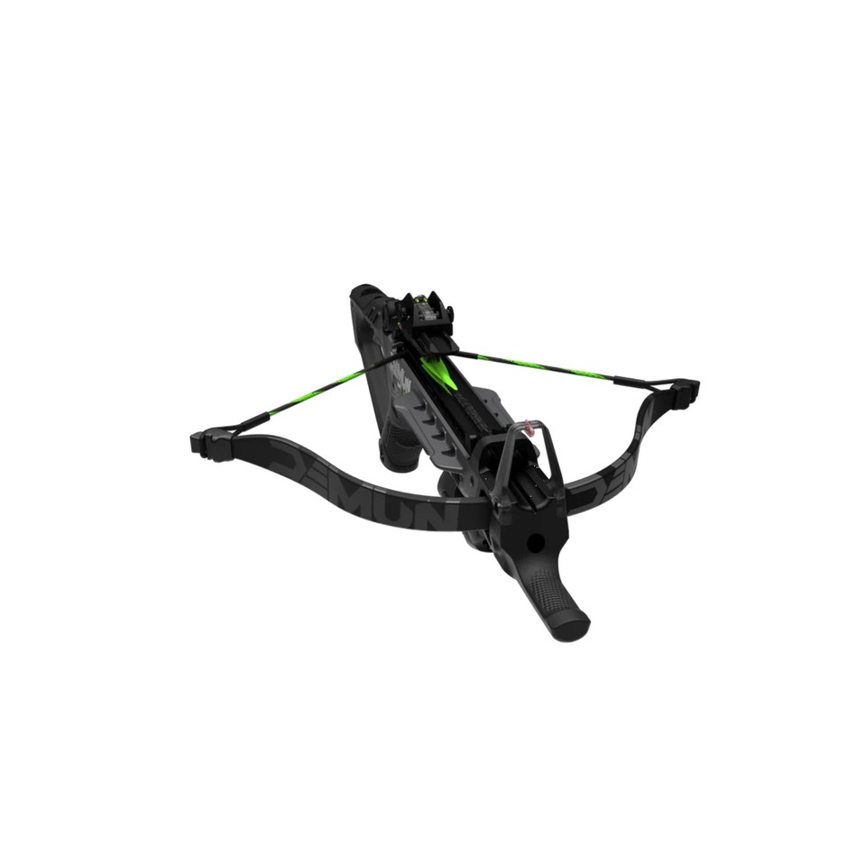 Demun Tri-Strike Compact Crossbow, 3-Shot Magazine 180fps +, 5 Bolts ...