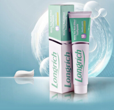 Longrich Toothpaste, White Tea Multi-Effect Toothpaste 1 Pack Jumbo ...