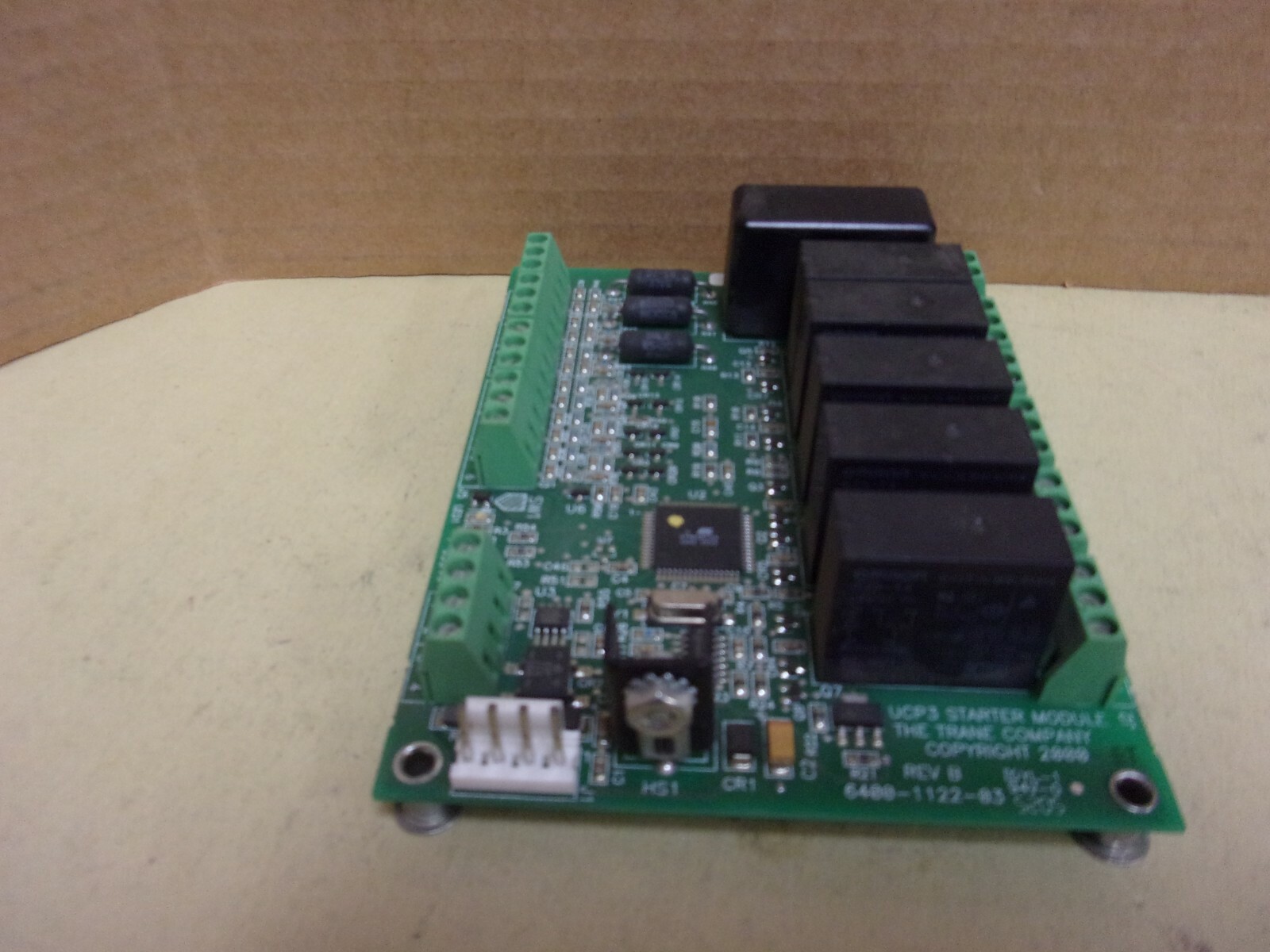 The Trane Company X13650741-01 UCP3 Starter Module Circuit Board , used ...