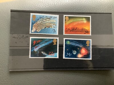 GB MINT STAMPS - 1986 Halley's Comet - Full Set of 4 Stamps MNH | eBay UK