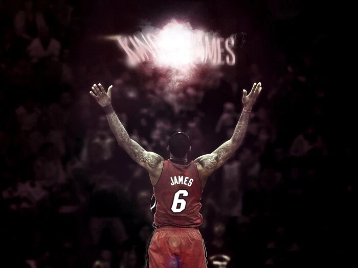 Lebron James Chalk Toss Wallpaper