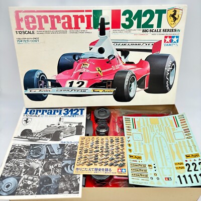 Tamiya 1/12 Ferrari 312T Big Scale Series F1 Vintage model Kit ...