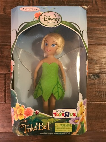 2008 {TRU} (Madame Alexander) "DISNEY FAIRIES" (TINKER BELL) Doll, NEW ...