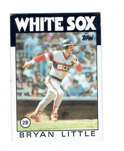 Bryan Little White Sox 2B #346Topps 1986 #Baseball Card | eBay