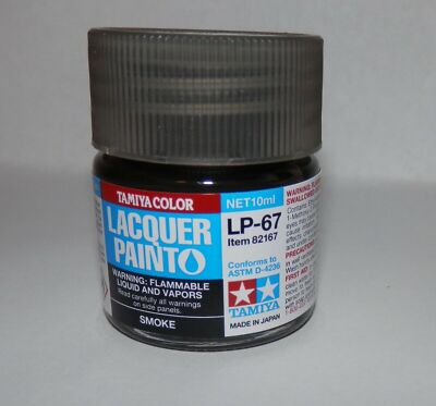 Tamiya Color Lacquer Paint Smoke LP-67 (10ml) #82167 NEW | eBay