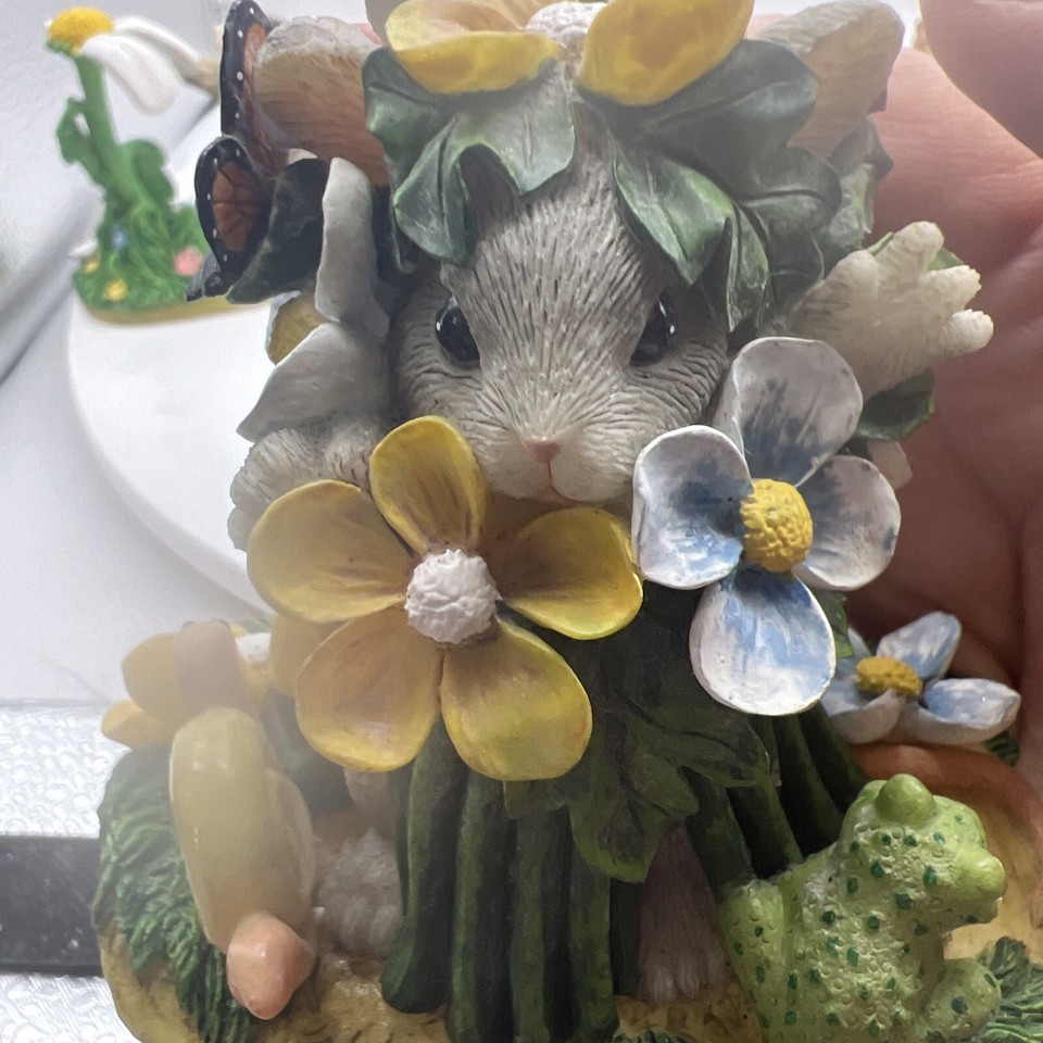 3 Vintage Charming Tails Fitz & Floyd Mouse & Variety Of Animals As Is ...