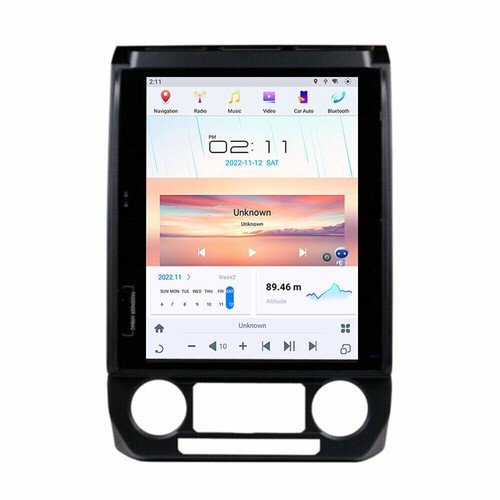 Android 11 Radio Tesla Vertical Screen Car-Play GPS For Ford F150 F250 ...