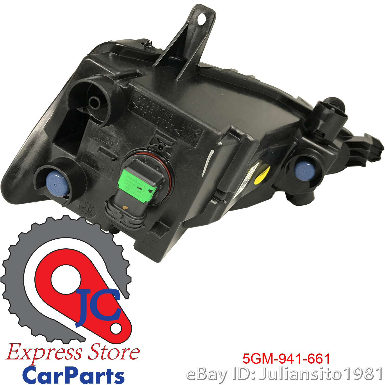 5GM941661A Volkswagen Genuine OEM 2019 Jetta Front Left Fog Lamp ...