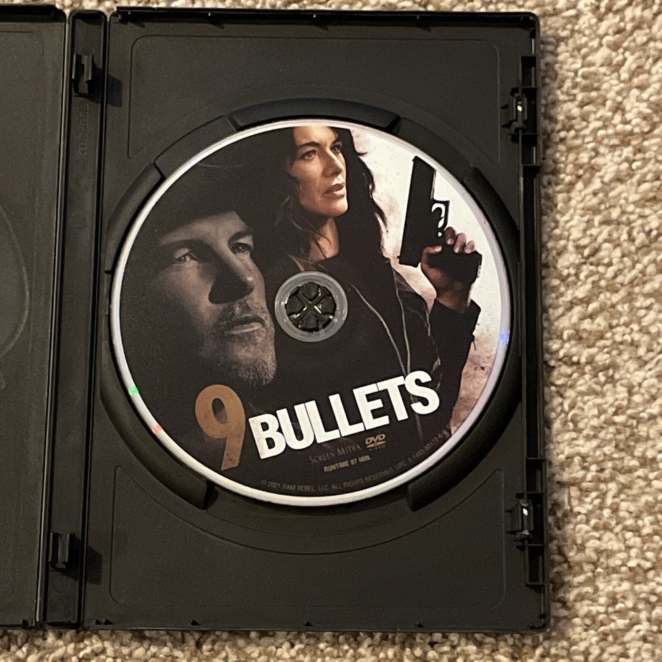 9 Bullets 2022 DVD Lena Headey Sam Worthington in Good Condition ...