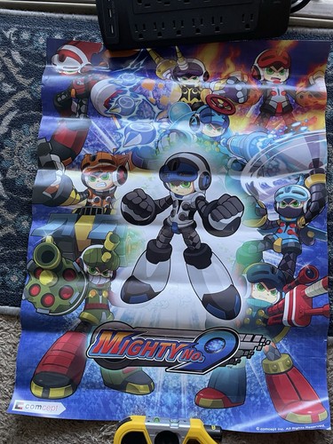 Mighty No. 9 official promo poster | eBay