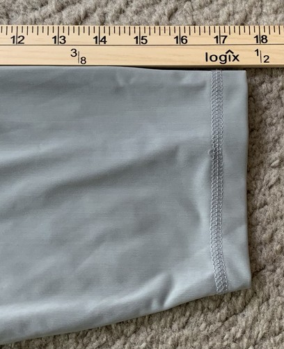 Okanu Shirt Mens 2XL Rash Guard Swim Logo Surf Poly Elastaine Gray | eBay