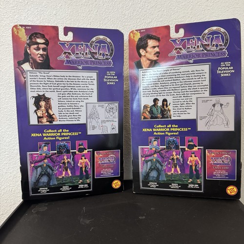 Lot of 2 Xena Action Figures Autolycus & Velasca Xena Warrior Princess ...