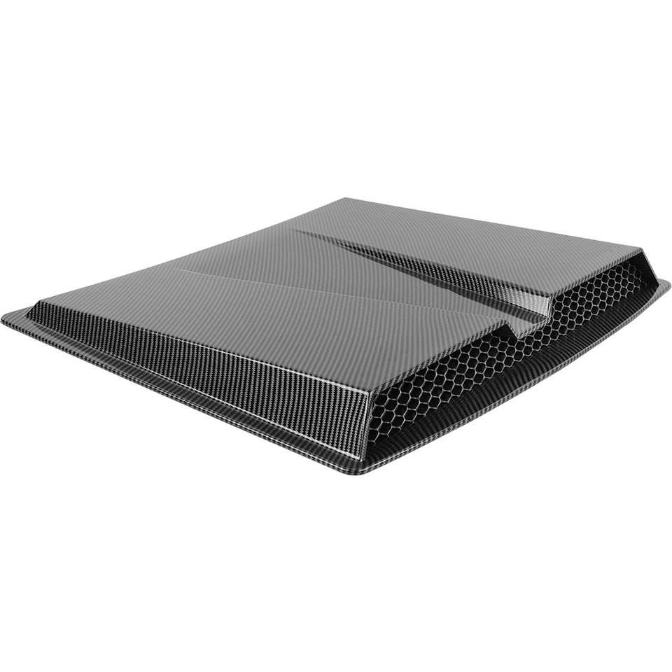Carbom Air Flow Decor Intake Hood Scoop Vent Bonnet Cover For Ram 1500 ...