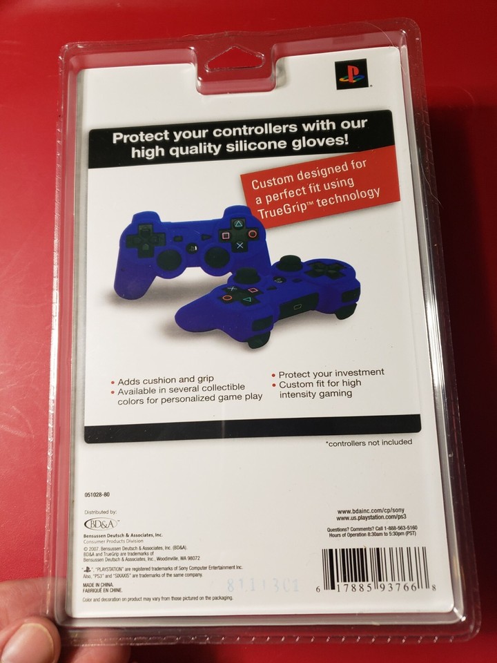 Sealed PLAYSTATION 3 PS3 Official SIXAXIS Wireless Controller Glove ...