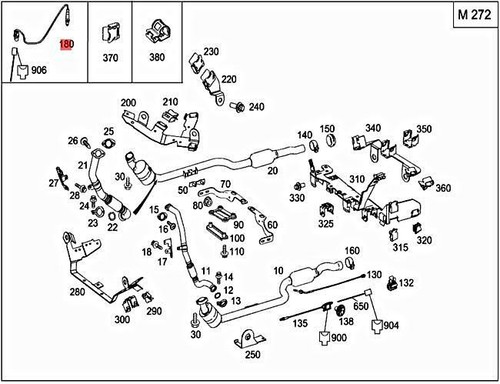 Genuine MERCEDES BBDC W242 C117 C218 R172 Lambda sensor 0095425618 | eBay
