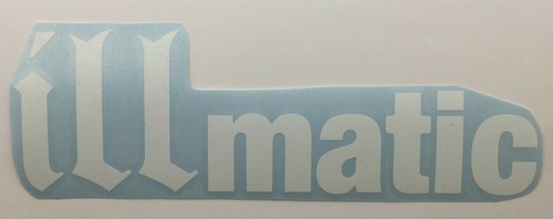 Illmatic Logo High Quality Die Cut Vinyl Sticker Hip Hop Rap Old School ...