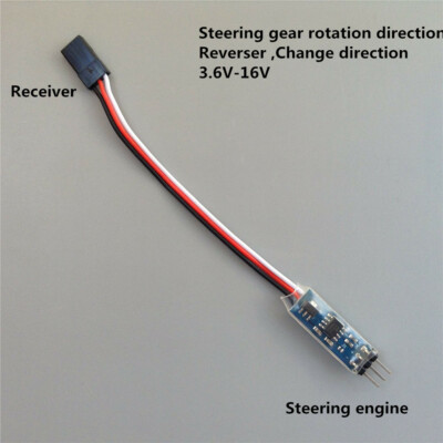3.6V-16V Steering gear reverser Steering gear rotation direction ...