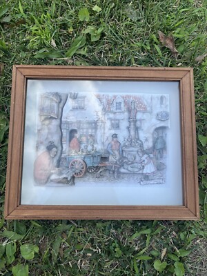anton pieck 3d shadow box Framed | eBay