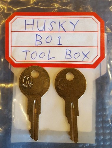B01 key 2 NEW KEYS FOR HUSKY TOOL BOX KEY CODE B01 | eBay