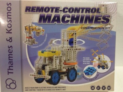 REMOTE CONTROL MACHINES THAMES & KOSMOS MOTORIZED TOY CONSTRUCTION KIT ...
