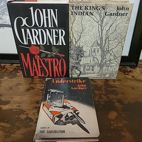 3 John Gardner THE KING'S INDIAN Understrike MAESTRO Books HC/DJ True ...