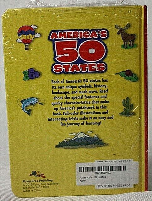 America's 50 States by Flying Frog Publishing Board Book for sale ...