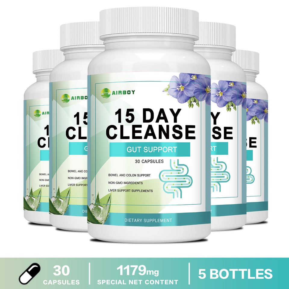15 Day Cleanse - Colon Cleanse & Natural Detox, Weight Loss ...