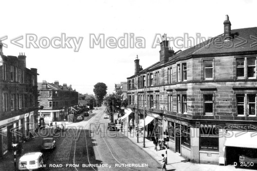 Uuj-12 Stonelaw Road from Burnside, Rutherglen, Scotland. Photo | eBay