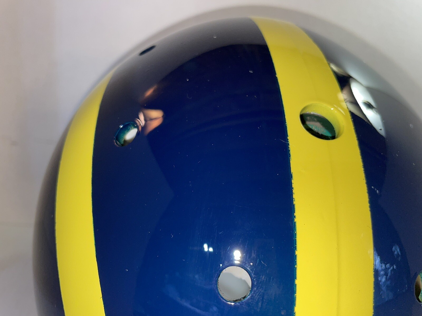 Vintage Michigan Wolverines Schutt Air Advantage Football Helmet Full ...