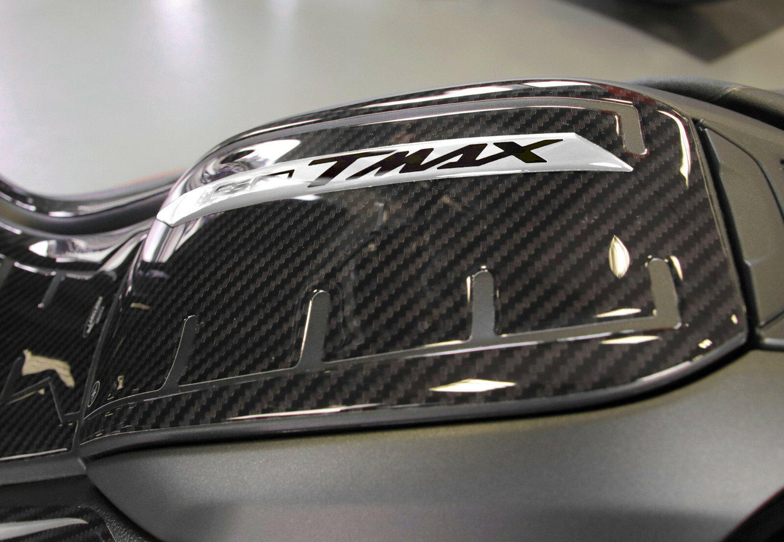 Stickers Kit Gel 3D Compatible Yamaha Tmax 560 From 2020 Carbon Look ...