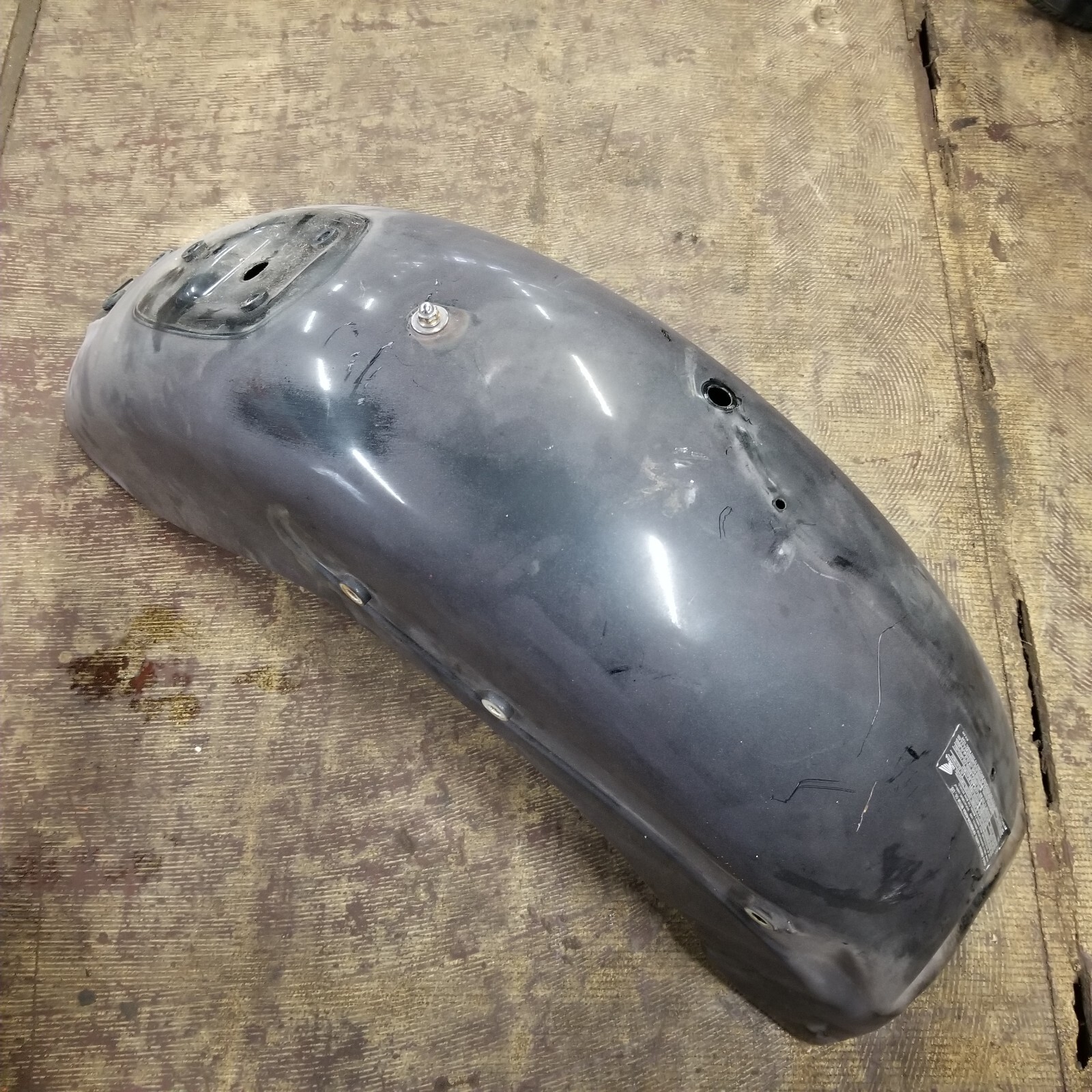 00-03 HONDA SHADOW 1100 OEM REAR BACK WHEEL FENDER MUD GUARD 80110-MCK ...