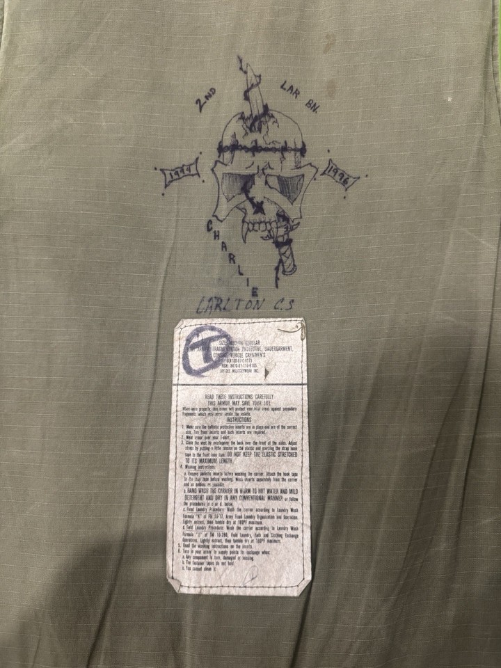 2nd LAR BN USMC CVC Vest Jacket | eBay