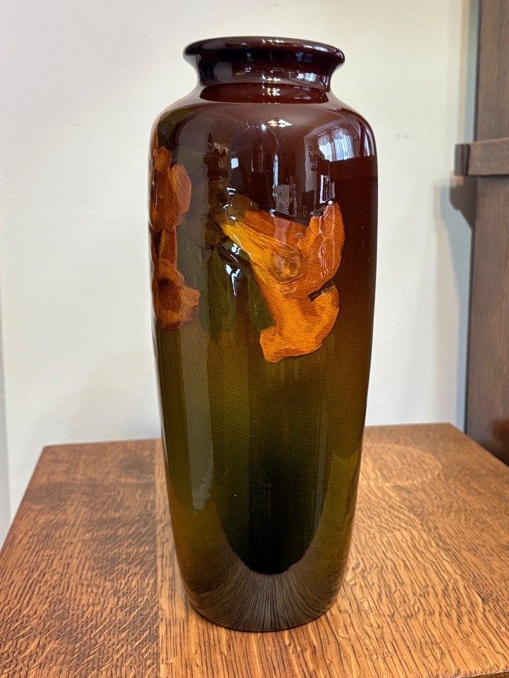 Rookwood Pottery Tall Standard Glaze Vase S. Toohey 1900 MINT! | eBay UK