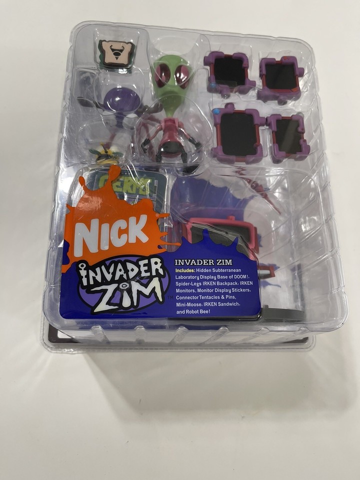 NEW SEALED Invader Zim Series One 1 Action Figure Nickelodeon Palisades ...