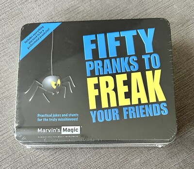 Marvin's Magic - Fifty Pranks to Freak Your Friends | Amazing Magic ...